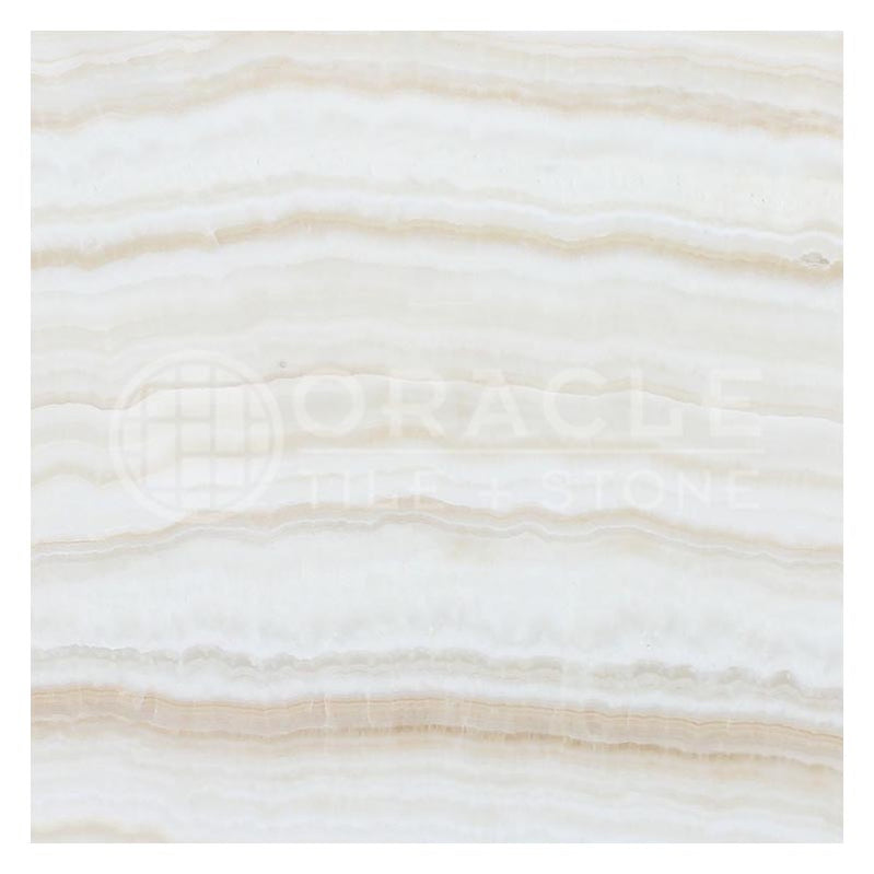 White (Bianco / Vanilla) Onyx — Oracle Tile & Stone