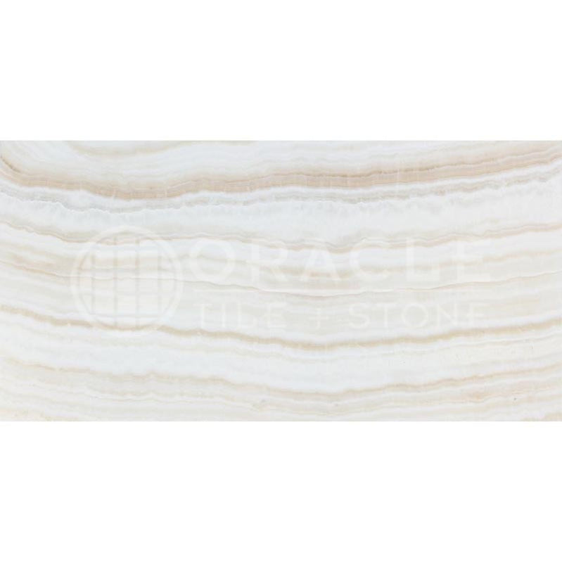 White (Bianco / Vanilla) Onyx — Oracle Tile & Stone