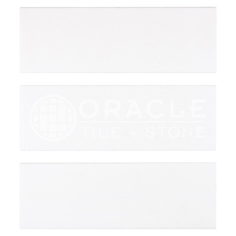 Thassos White (Greek) Marble 4" X 12" Tile (Deep-Beveled) — Oracle Tile ...